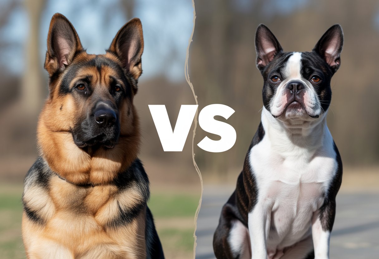 German Shepherd vs Boston Terrier – Full Breed Comparison of ...