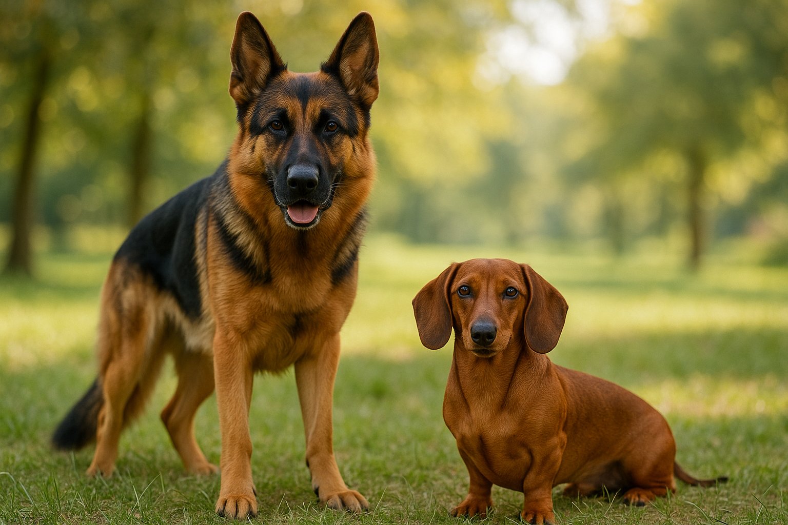 German Shepherd vs Dachshund – Full Breed Comparison of Temperament ...