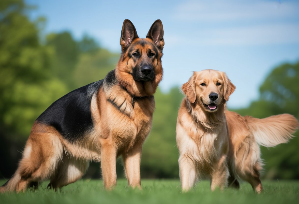 German Shepherd vs Golden Retriever – Full Breed Comparison of ...