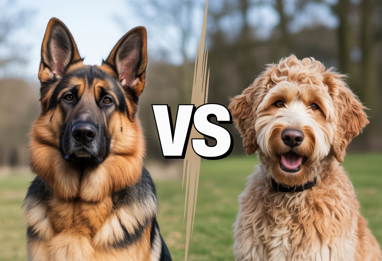 German Shepherd vs Goldendoodle – Full Breed Comparison: Temperament ...