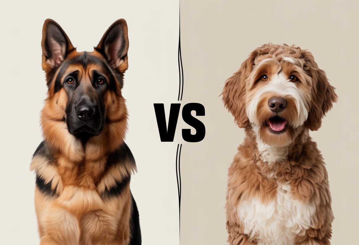 German Shepherd vs Labradoodle – Full Breed Comparison of Temperament ...
