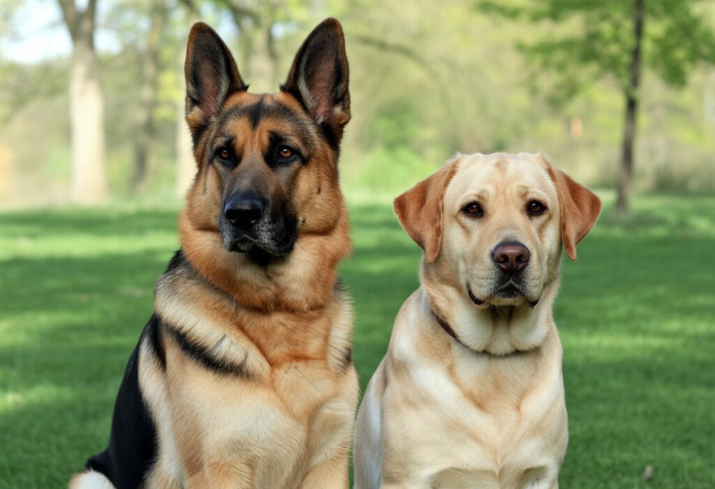 German Shepherd vs Labrador Retriever – Full Breed Comparison for ...