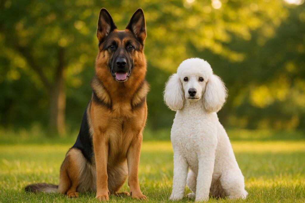 German Shepherd vs Poodle – Full Breed Comparison of Temperament, Care ...