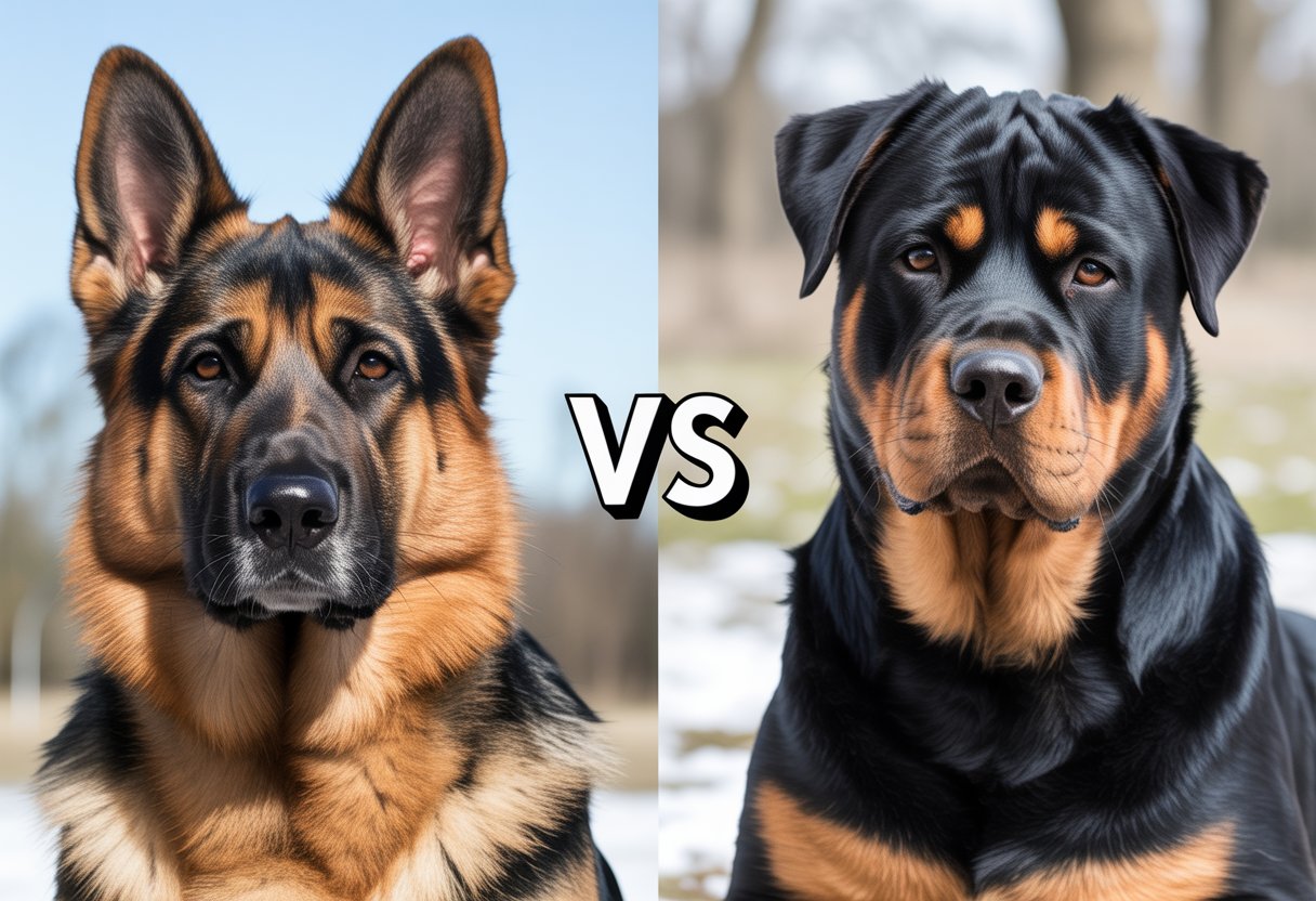 German Shepherd vs Rottweiler – Full Breed Comparison of Temperament ...