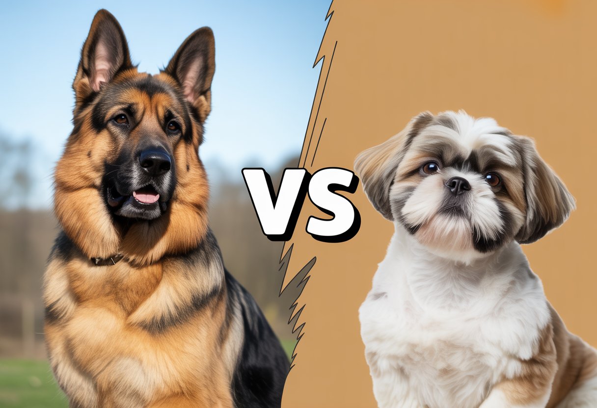 German Shepherd vs Shih Tzu – Full Breed Comparison of Size ...