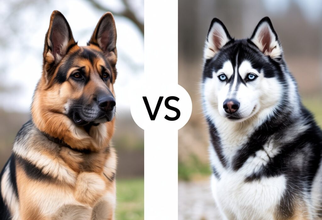 German Shepherd vs Siberian Husky – Full Breed Comparison of ...