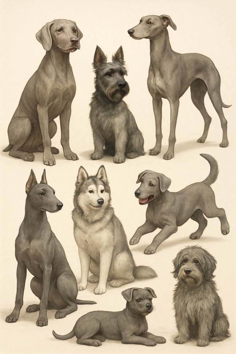 Grey Dog Names: 100+ Unique and Cute Ideas for Your Pup