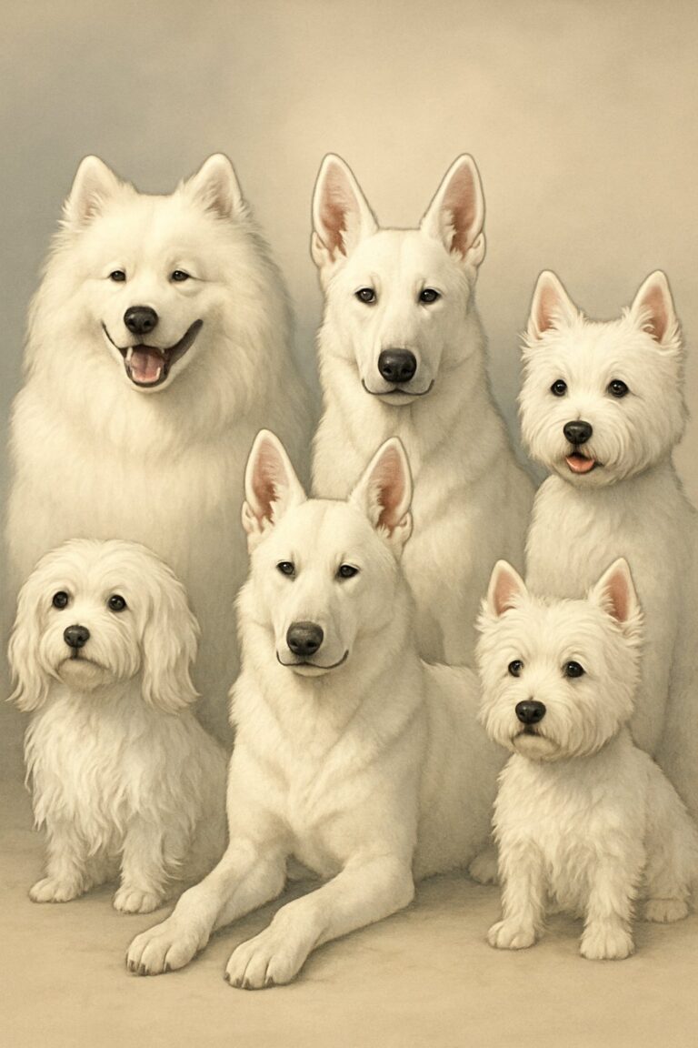 White Dog Names: 100+ Bright and Playful Ideas for Your Pup