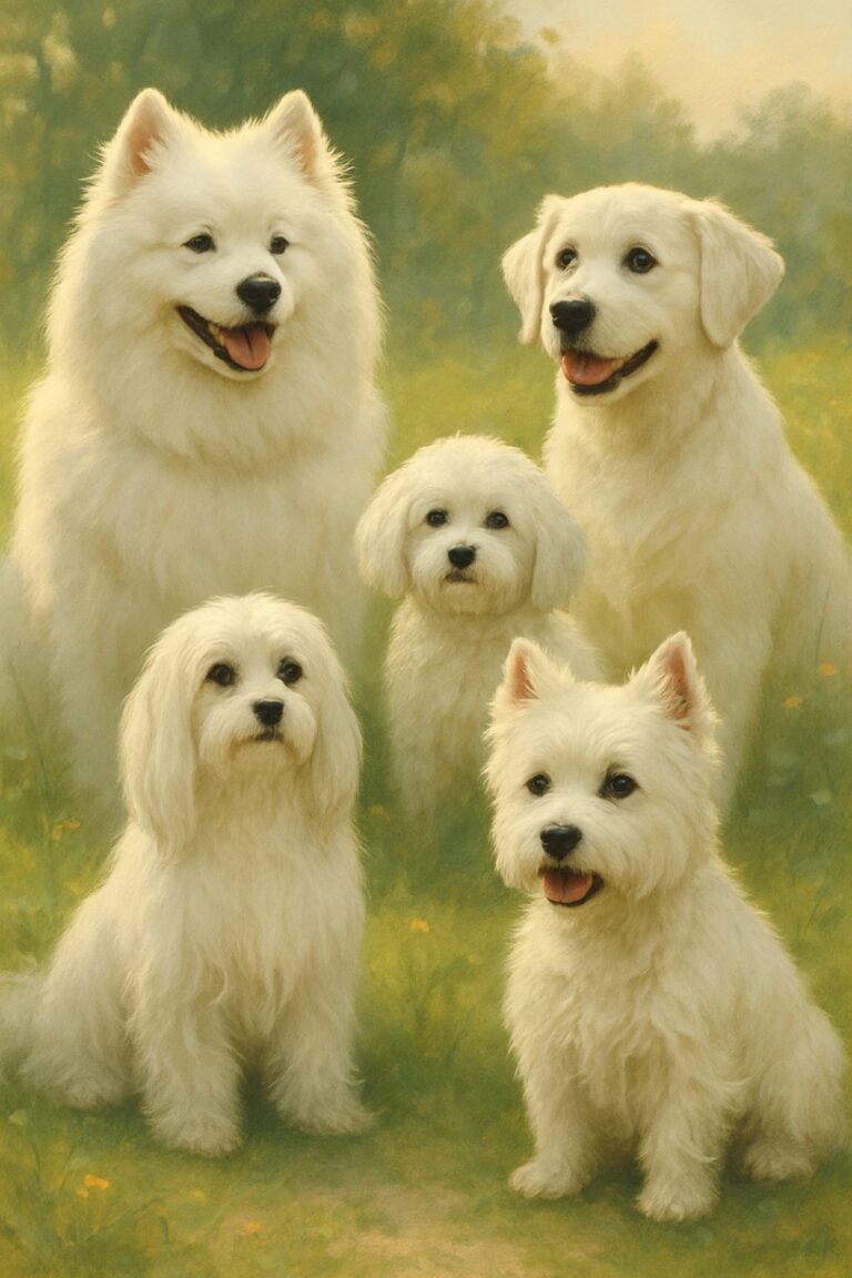 White Dog Names: 100+ Bright and Playful Ideas for Your Pup