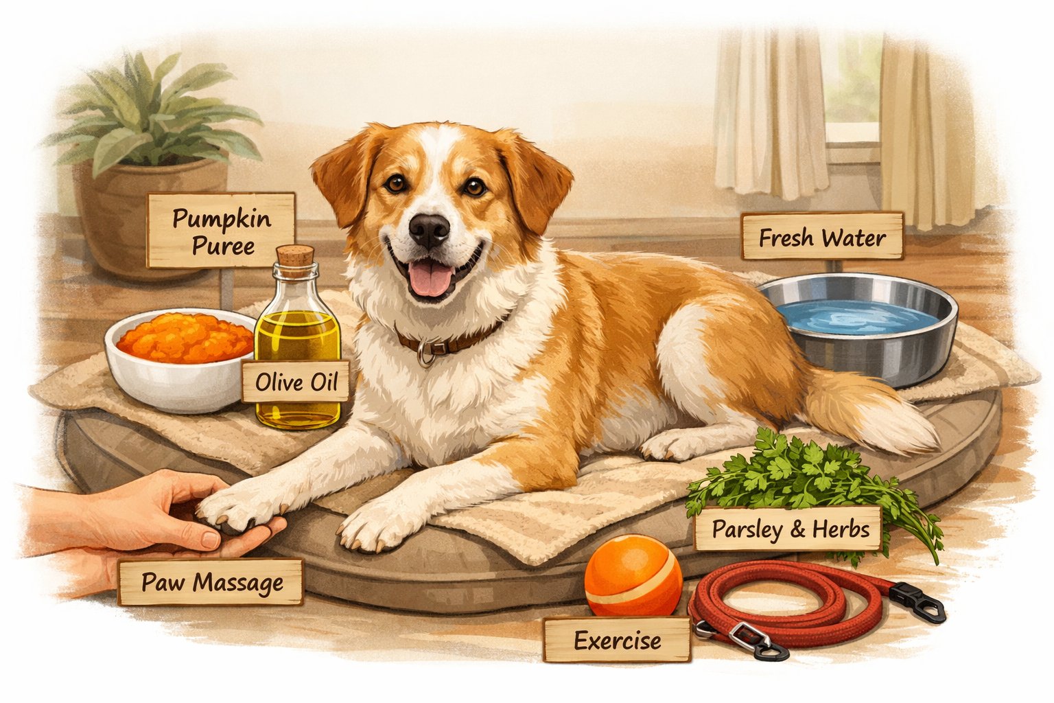 6 Natural Treatments for Dog Constipation: Safe Home Remedies and When ...